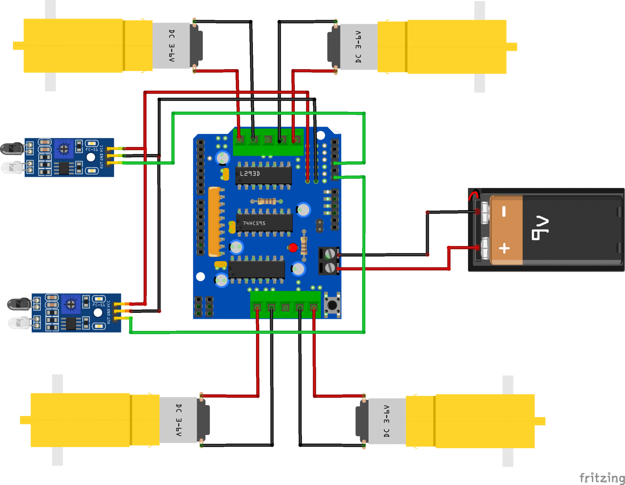 Building A Line Following Robot Using Arduino – leecuriosity.com